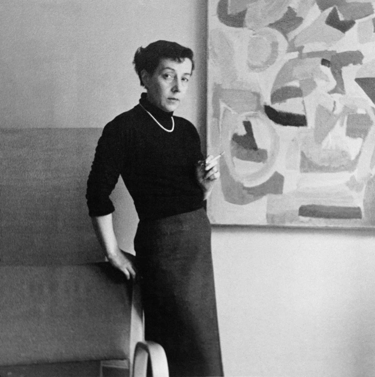 marie-raymond-atelier-paris-ca-1950-min - Galerie Diane de Polignac